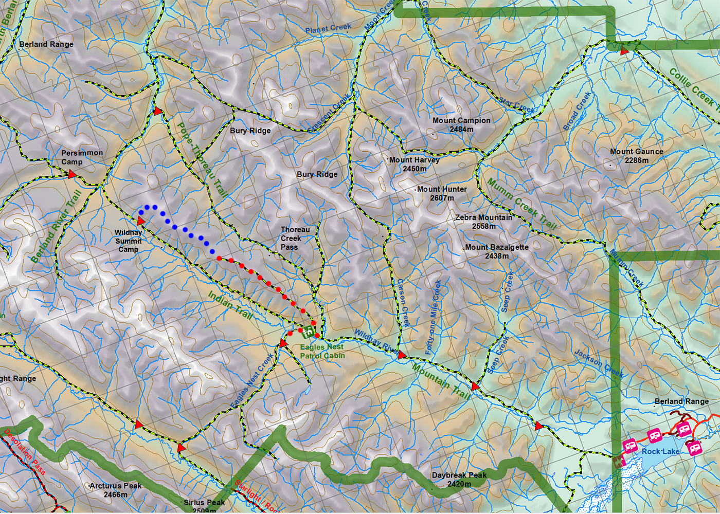 Willmore Wilderness Park Hiking